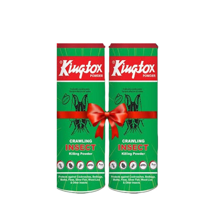 PACK OF 2 - Kingtox Powder 125gm Kills Cockroaches and other Crawling ...