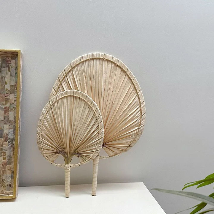 Chinese Style Handmade Fan Retro Natural Bamboo Braided Fan New Summer ...