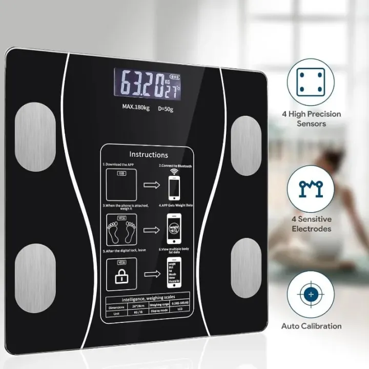 Weight Machine Human Body Weight Scaler With Built-in Battery or ...