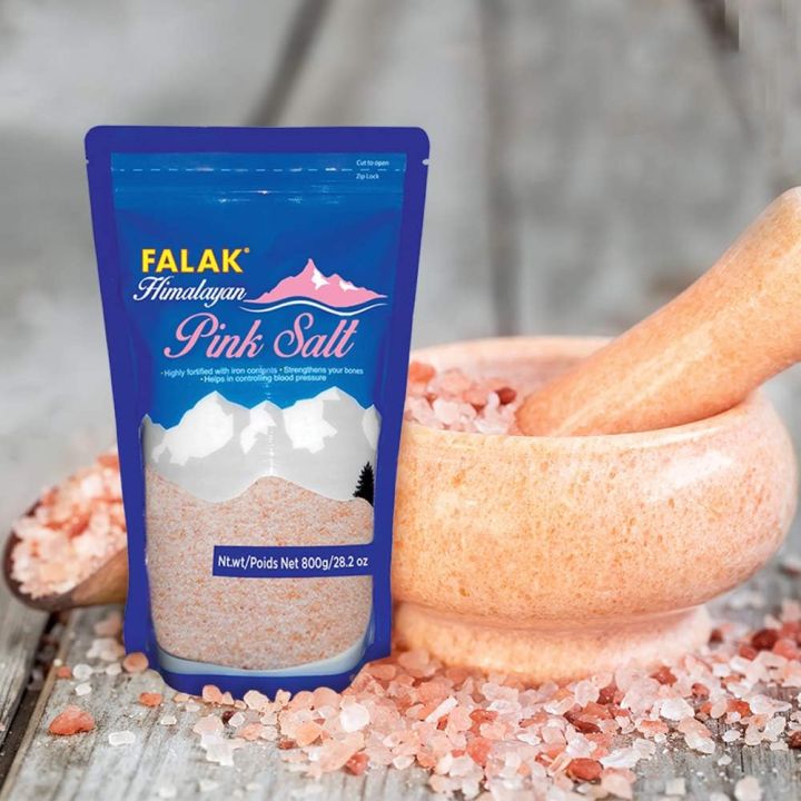 Pure Himalayan Pink Salt 800g Hand-Mined Rock Salt for Cooking Full of ...