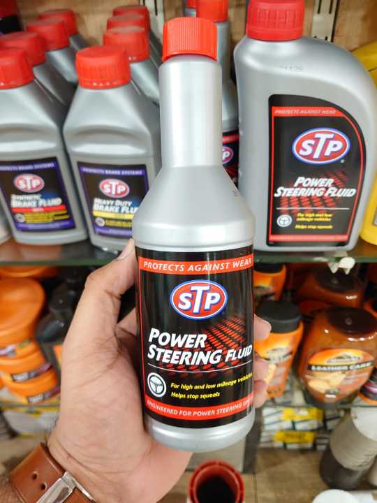 STP power Steering Fluid 354ml (Made In U.S.A) | Daraz.pk