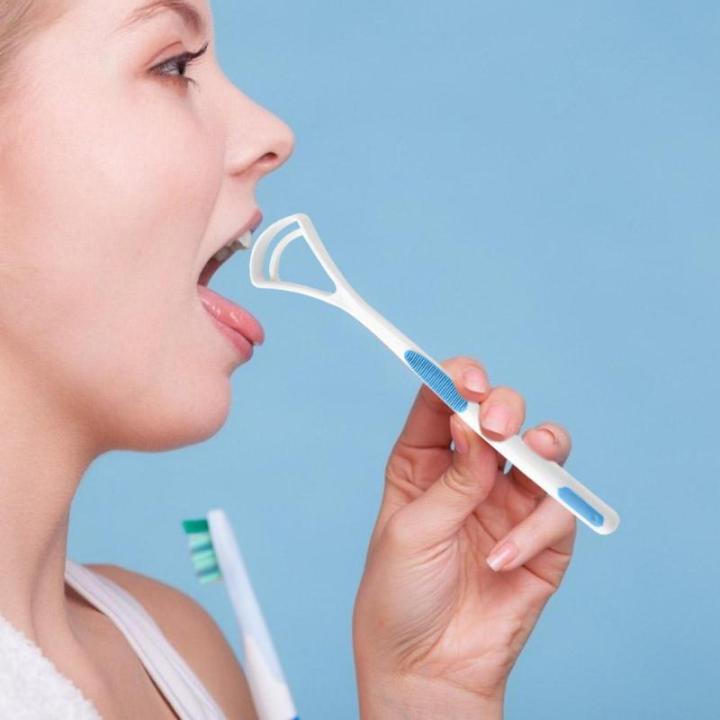 "Tongue Cleaner Scraper for Oral Hygiene | Dental Tongue Cleaning Tool ...