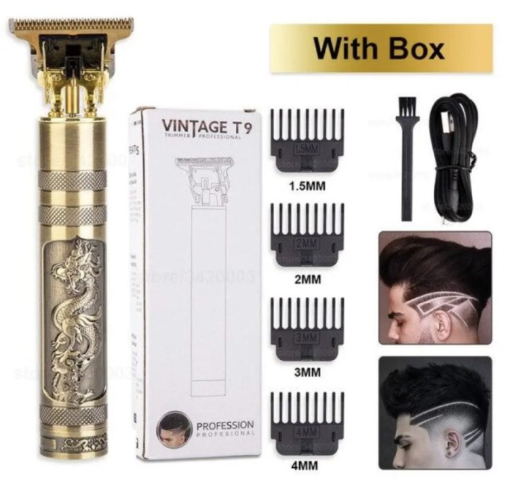 HIGH QUALITY T9 HAIR TRIMMER FOR MEN, HAIR STYLING SET , BEARD & HAIR ...