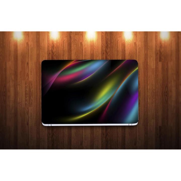 Abstract Curtain Flow 4k -Laptop Skin Sticker Cover Art Decal Protector ...