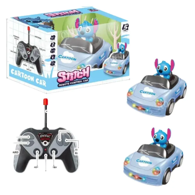 Remote Control Lilo and Stitch Bumper Dodging Dodge Car For 2 Player ...