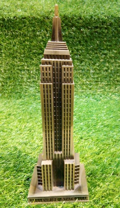 Metal Empire State A Regal Ode to Urban Magnificence and Style, Elevate ...