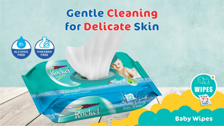 rocket baby wipes | Daraz.pk: Buy Online at Best Prices in Pakistan ...