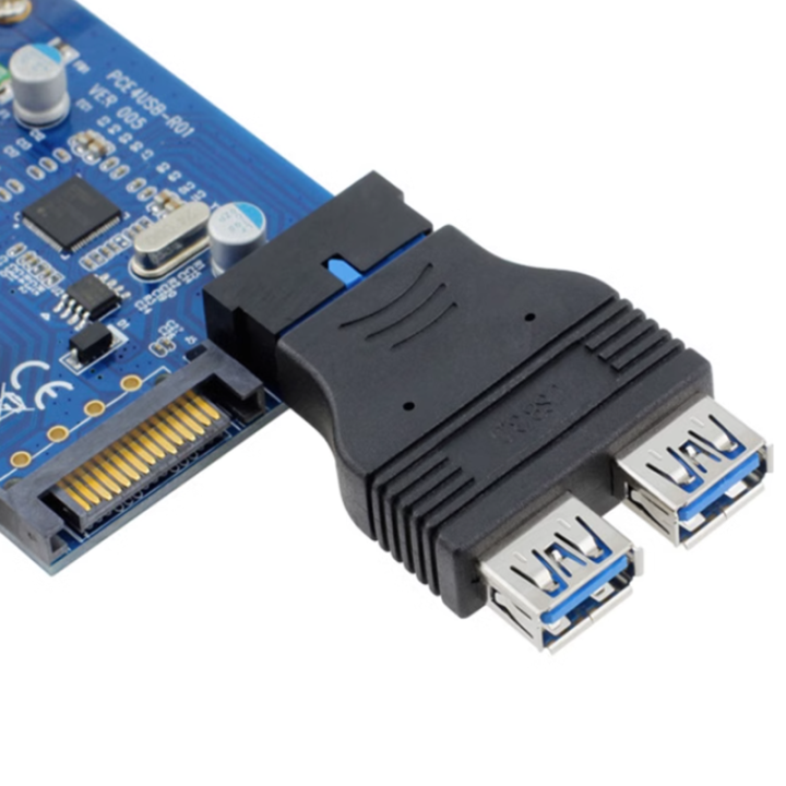 Neue Motherboard 2 Ports Usb 3 0 Eine Frau Zu 20 Pin Header Weiblich ...