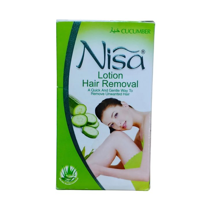 Nisa Hair Removal Lotion Cream - A Quick & Gentle Way To Remove ...