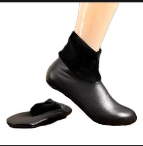 Halal Cow Leather Socks Mozay For Men's Women's Hajj & Umrah Slipper ...