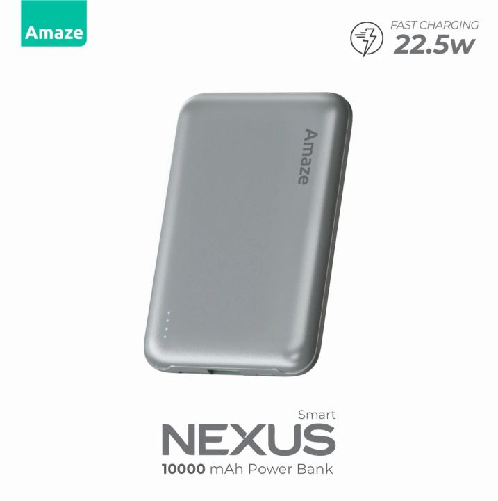 Amaze NEXUS Smart 10000 mAh 22.5w Fast Charging Power Bank A235 | Daraz.pk