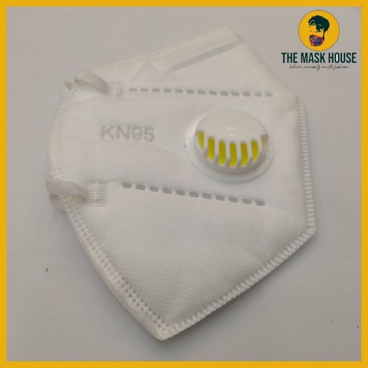 The Mask House - KN95 Face Protective Mask with Respirator, 5 Layers ...