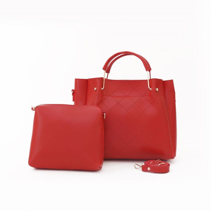 Bag X BERRY Luxury 2 piece Bag set Women | Daraz.pk