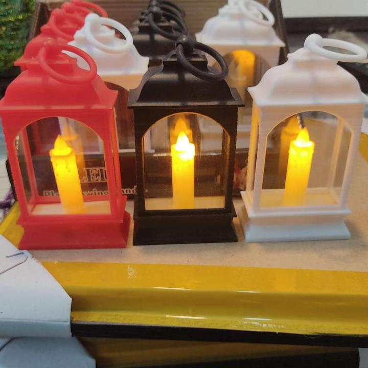 MIni Laltan with LED lights 5 inches length colour white black and Red ...