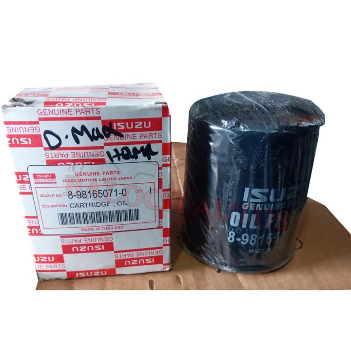Oil Filter Isuzu D Max - V Cross (8-98165071-0) - Made In THAILAND ...