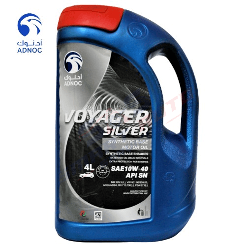ADNOC Voyager Silver 10W-40 Petrol Engine Oil 4LTR | Daraz.pk