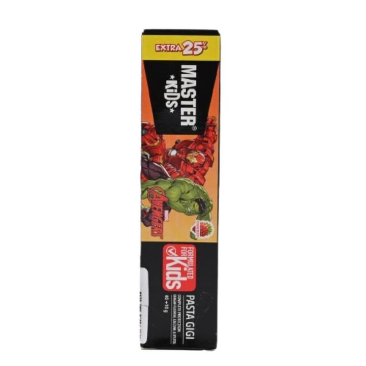 MASTER KIDS IRON MAN TOOTH PASTE 50GM | Daraz.pk