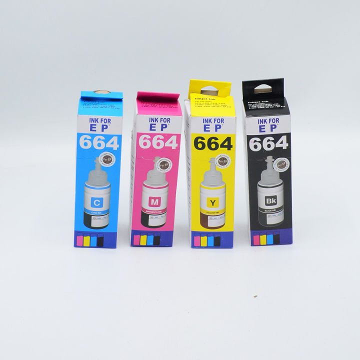 Inkjet Refill Ink for EPSON, HP, and Canon Printers - Cyan, Magenta ...