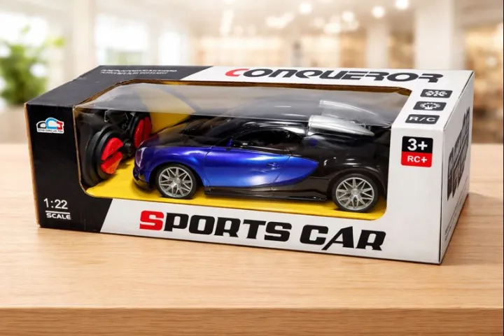 Conqueror 1:22 Scale High-Speed Remote Control Sports Car with Premium ...