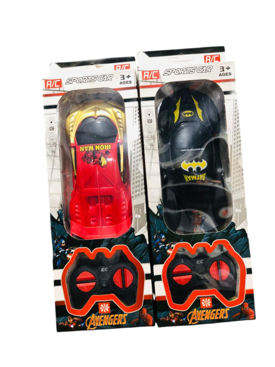 Remote Control Sports Car - Avengers Theme (Iron Man & Batman Design ...