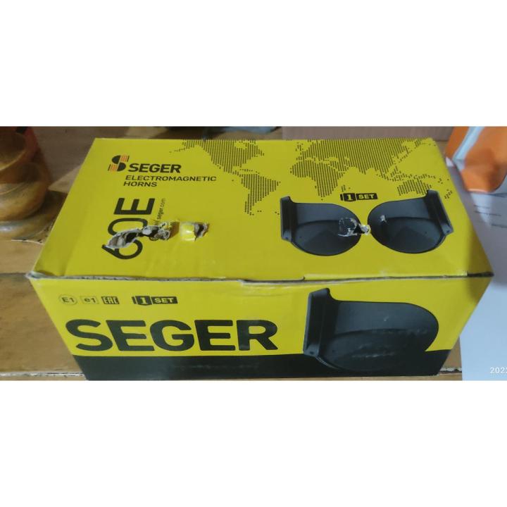 SEGER Power sound Horn universal car and bike horn 100% pure copper 12v ...