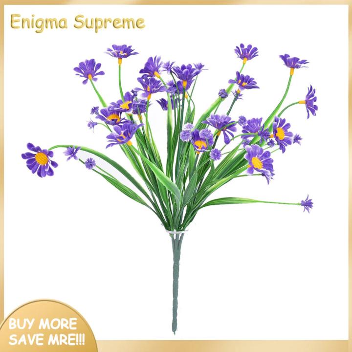 Enigma- Fake Flower Weather-resistant Greenery Shrub Plant Faux ...