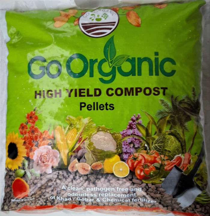 Go-Organic 5Kg High Yield Compost Pelllets - Contain High % OF ...
