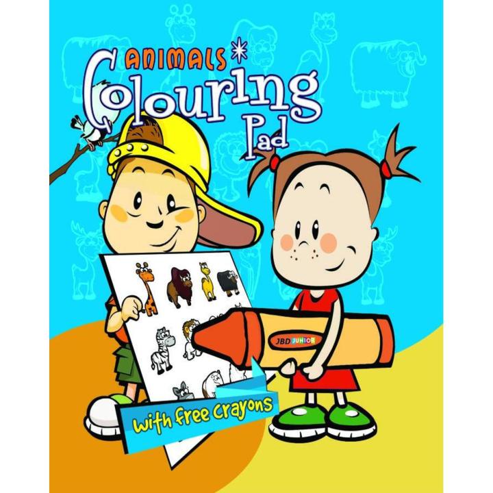 Colouring Pad Animal | Daraz.pk