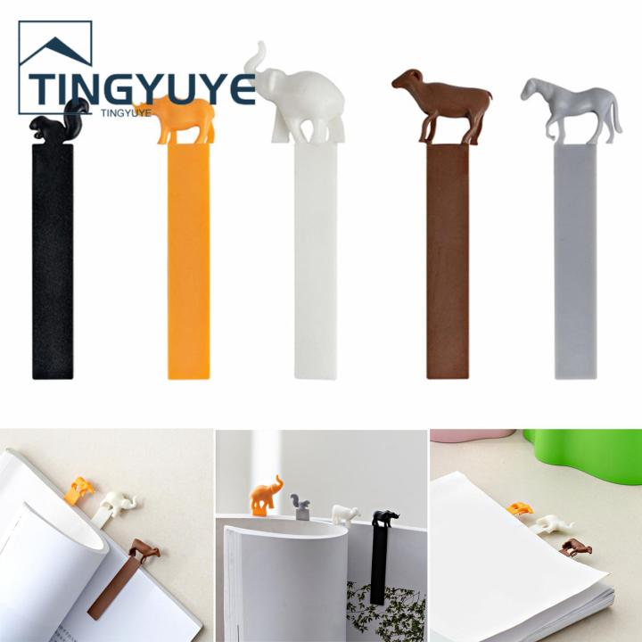 Cute Animal Bookmark Adorable Animal Bookmarks for Kids Fun Rubber Book ...