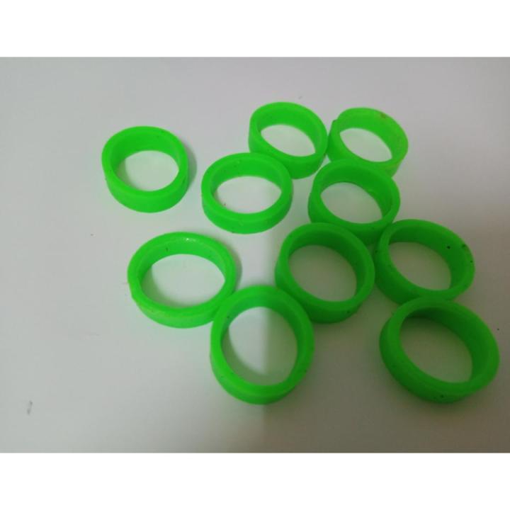 pack of 10 hen ring green color | Daraz.pk