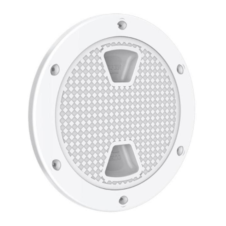 1 Piece Round Deck Inspection Access Hatch Cover 4Inch Boat Screw Out ...