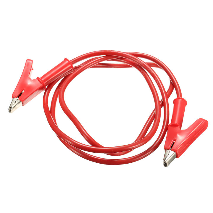 Double-ended Clips Crocodile Cable Alligator Jumper Wire Test Leads ...