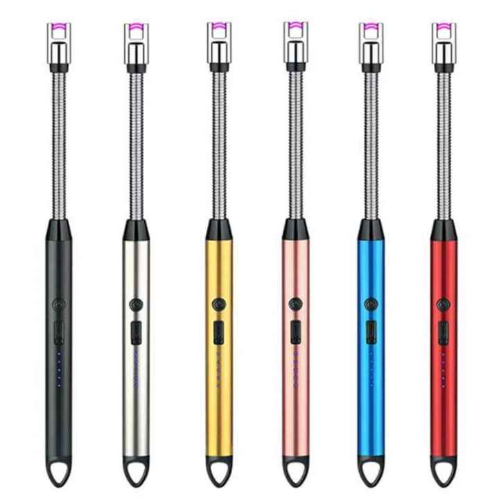 Rechargeable Electric Gas Lighter – Windproof, Flameless USB Arc ...