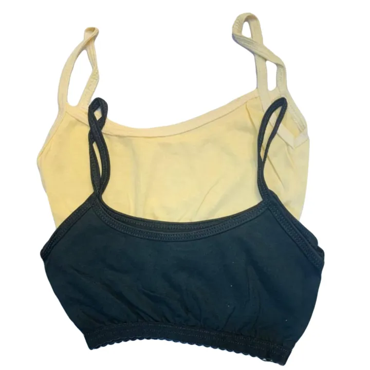 Pack Of 2 & 4 Multi Cotton Soft Adjustable and Stretchable Padded Bra ...