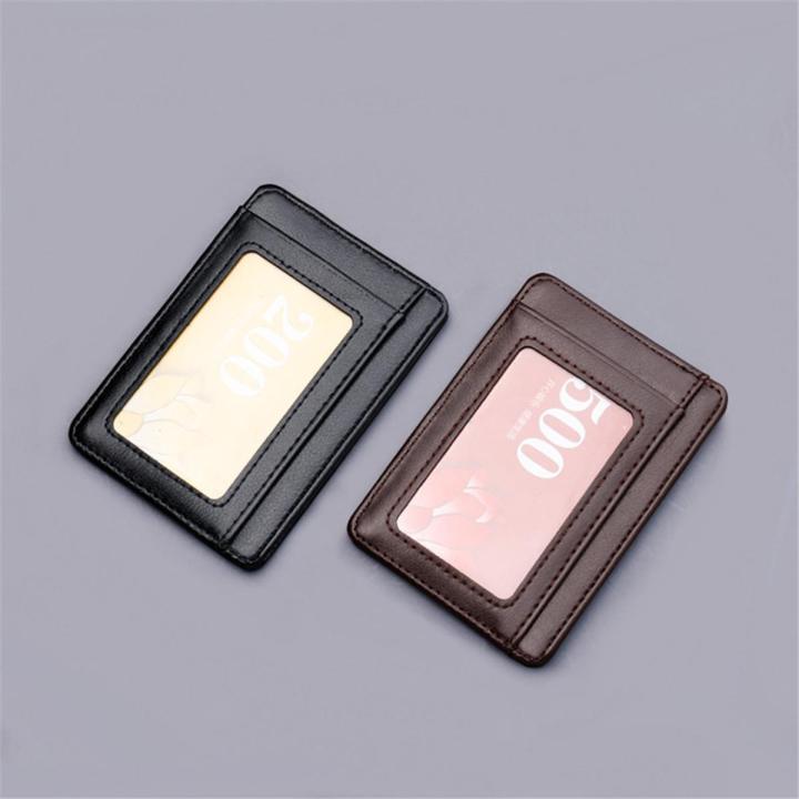 1PC Small Wallet Credit Multi-Card Holders Package Fashion PU Ultra ...