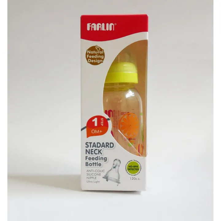 New Born Baby Feeder Standard Neck Feeding Bottle 0 Month Start Step 1 ...