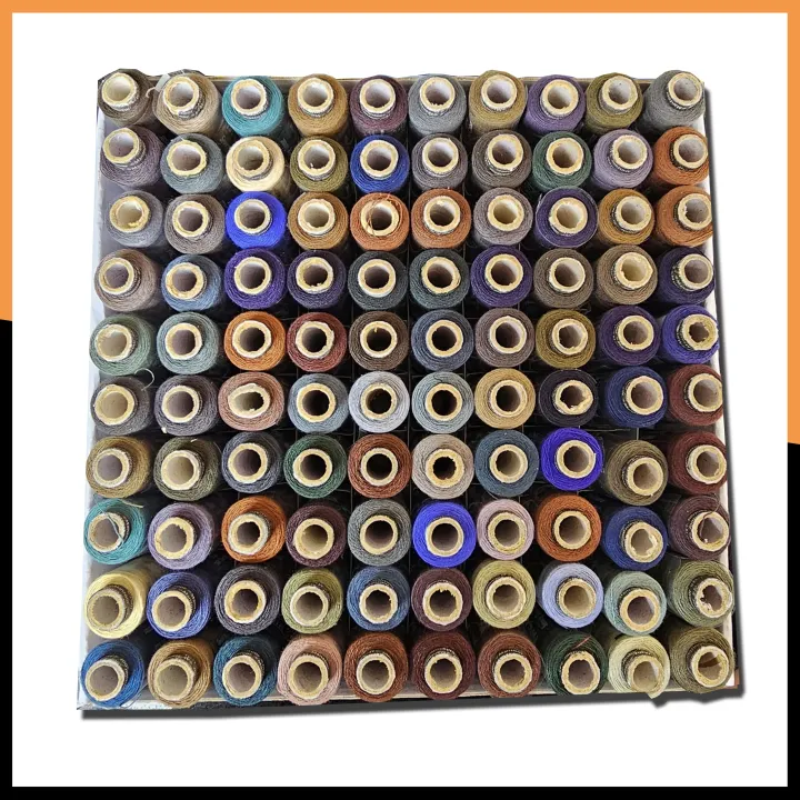 AB Mart | 100 Sewing Thread Nalki Dhaga Multi color 2 ply | Best Sewing ...