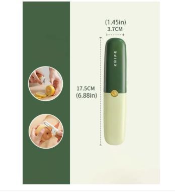 2 in 1 - Vegetable Peeler & Kniffe With Protective Case, 2 in 1 ...