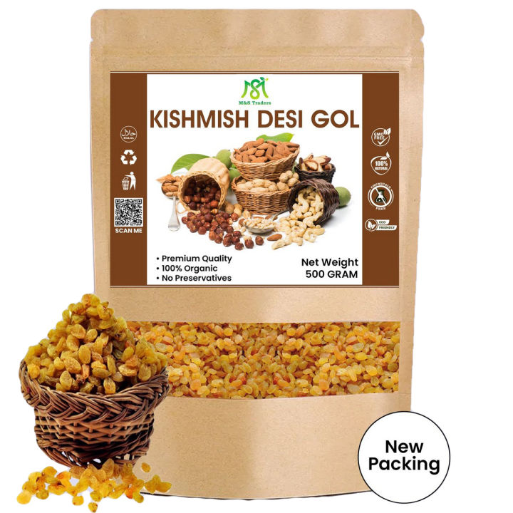 Desi Kishmish / Soghi Desi Mewa / Meva Dry Raisin Without Seeds - 500 ...