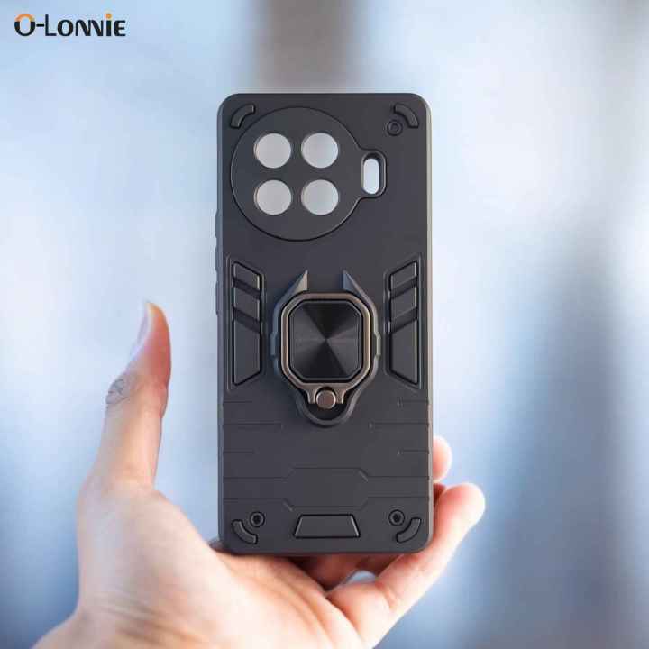 O-Lonnie for Tecno Spark 20 Pro+ Plus 4G New Armor Shockproof Metal ...