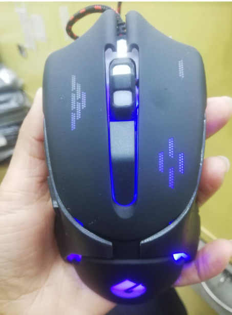 Gaming Mouse Gloross G9 Wired Adjustable DPI Lighting RGB 7 light RGB gaming mouse USB wired ...