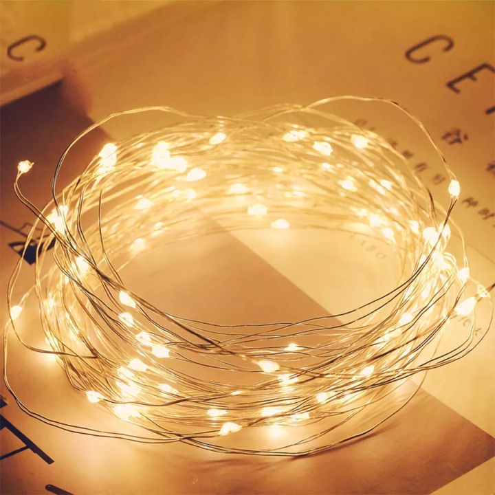 Mini Fairy Lights Battery Operated, Led Firefly String Lights Table ...