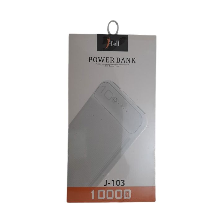 J-Cell Power Bank 10000 mah | Daraz.pk