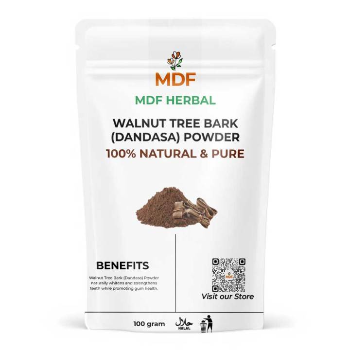 Walnut Tree Bark (Dandasa) Powder 100grm | Daraz.pk