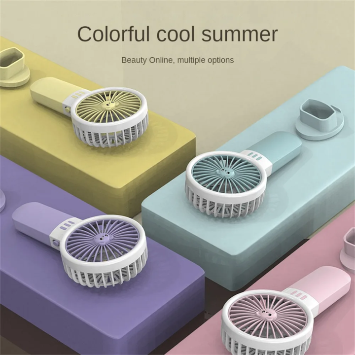 Blendzii Outleex® Handheld Mini Table Fan – Portable USB Rechargeable ...