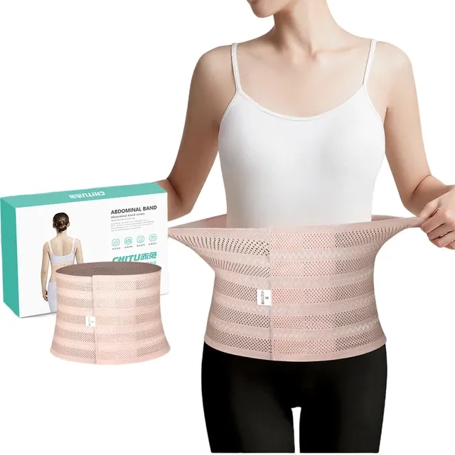 Women and Girls Tummy Reducer waist Slimming Belt without Hooks Belly ...