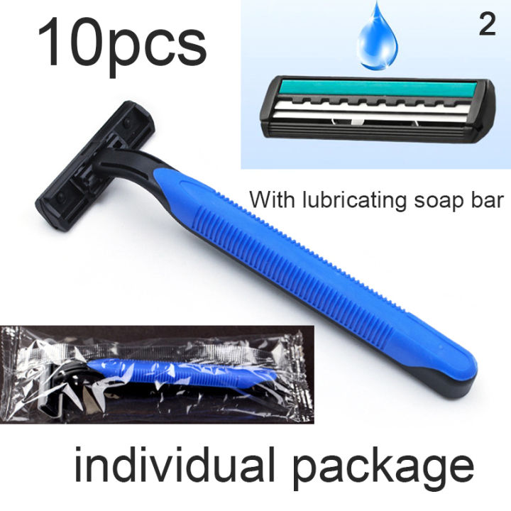 【JOY KKDid mall】10 Disposable Safety Stainless Steel Blade Shaving ...