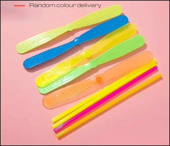 10 Pcs Dragonfly Propeller Outdoor Flying Helicopter Fun Toy For Kids ...