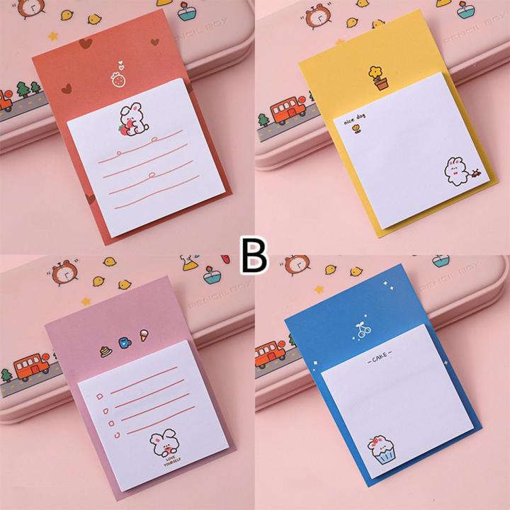 Korean Cartoon Sticky Notes Student Guestbook Memo Pad | Daraz.pk