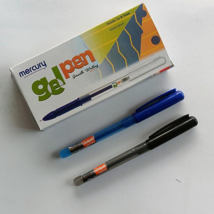 Mercury Smooth Gel Pen ( Box Of 10pcs) | Daraz.pk